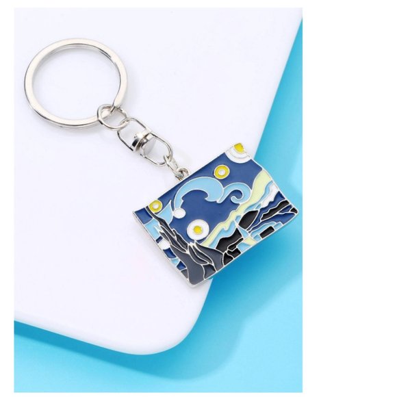 Accessories | The Starry Night Keychain Van Gogh | Poshmark